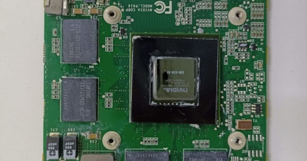 NVIDIA GeForce 9600M GT model P616